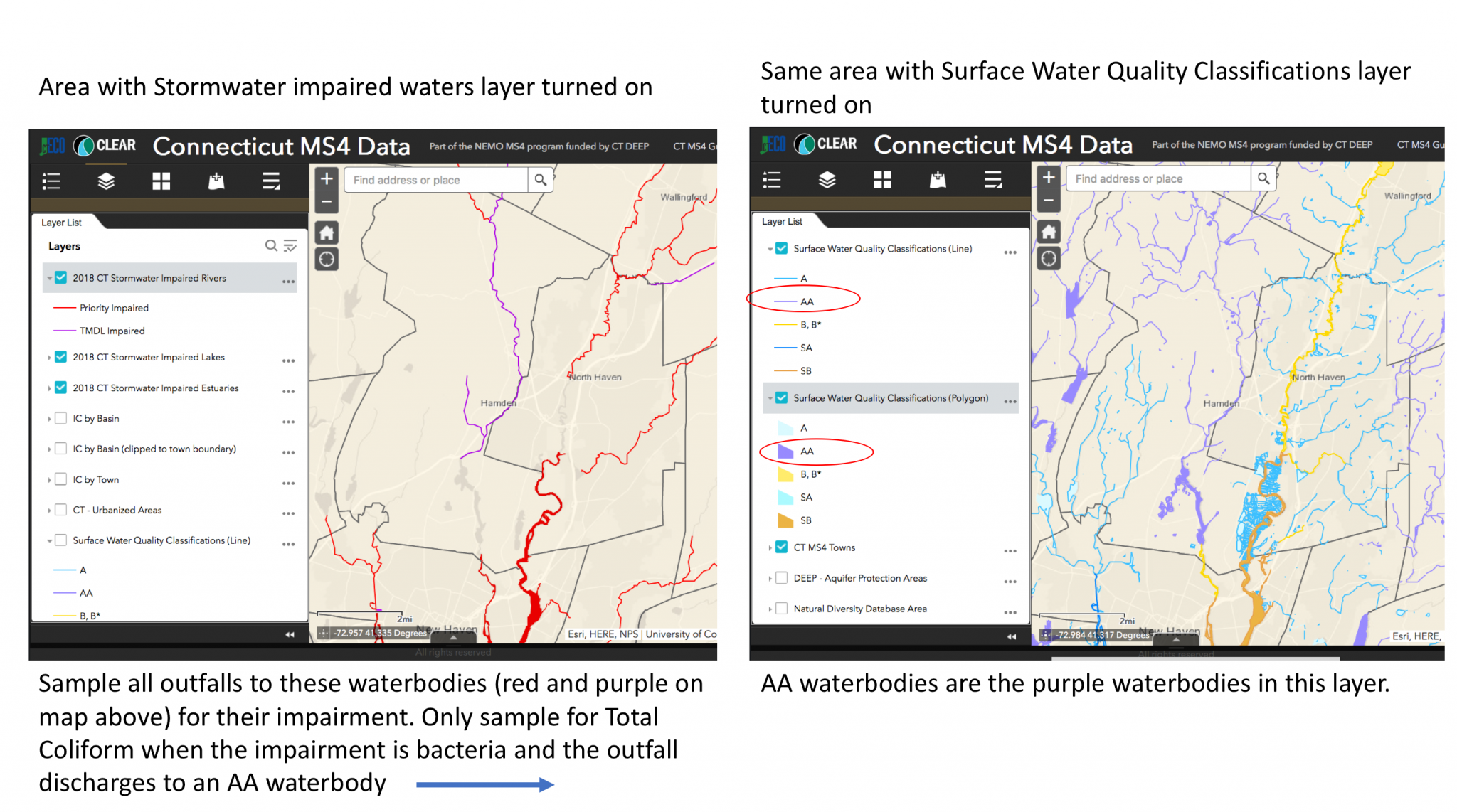 Monitoring requirement for bacteria impaired waters | CT NEMO Program