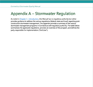 CT Stormwater Manual | CT NEMO Program
